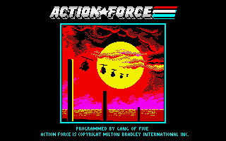ZX Spectrum: Action Force